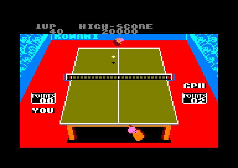 Konami's Ping Pong (1986)(Imagine Software) - ROMs Amstrad CPC ...
